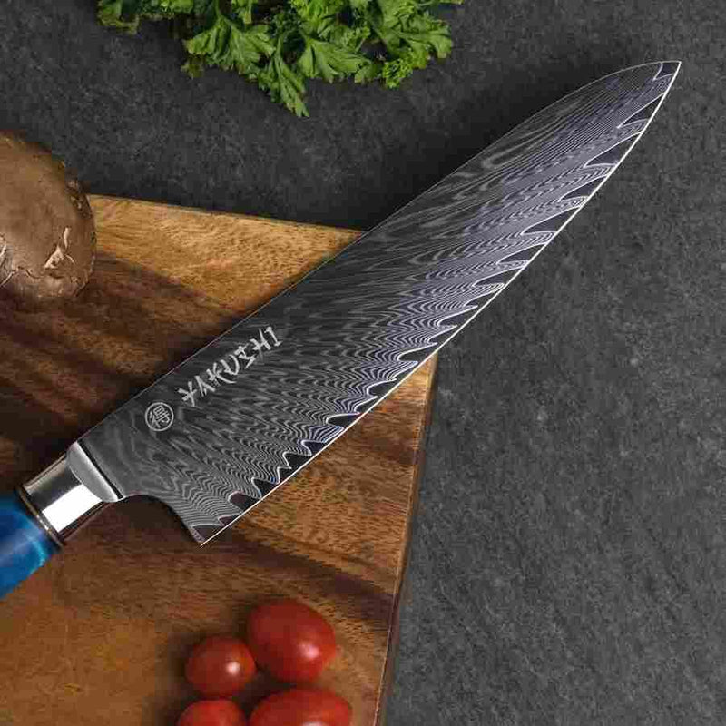 Elevate Your Kitchen with Stunning Damascus Steel Kitchen Knives